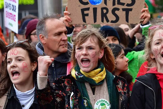 Greta Tunberg vēlējās cīnīties pret vīriešiem