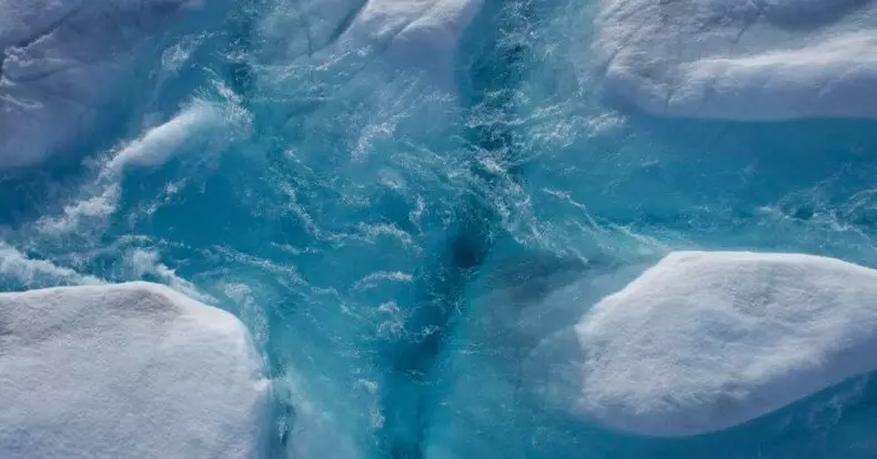 Drohnen halfen, das Verschwinden von Seen von der Oberfläche des Eisschildes zu sehen