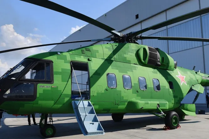 Ushtria mori Helikopterin e parë MI-38T