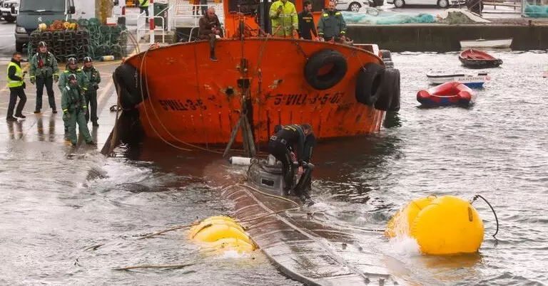 As in ûnderseeboat ferfierd tonnen drugs oer de oseaan