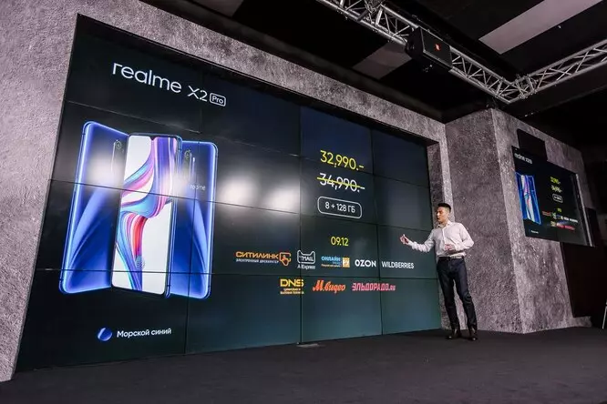 Realme X2 Pro-ning birinchi partiyasini sotishdan keyin narxda ko'tarilishi mumkin