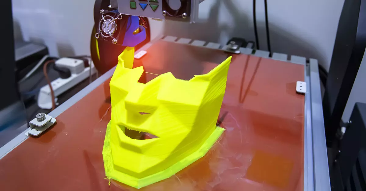 Izvo zvinokwanisa kudhinda 3D kudhinda: Zvishamiso kubva printer