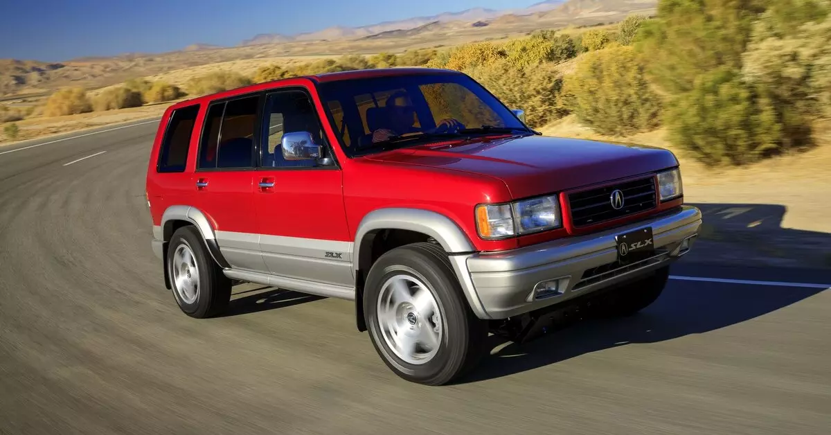 Acura atravessou um SUV dos anos 90 com um cruzamento moderno