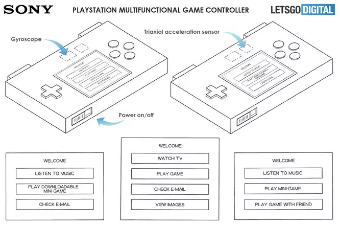 Sony-k ezohiko funtzio anitzeko kontrolatzaile bat patentatu zuen 1427_3