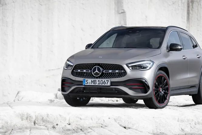 Mercedes-Benz showed a brand new crossover