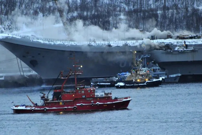 Fuoco sulla sudorazione "kuznetsov"