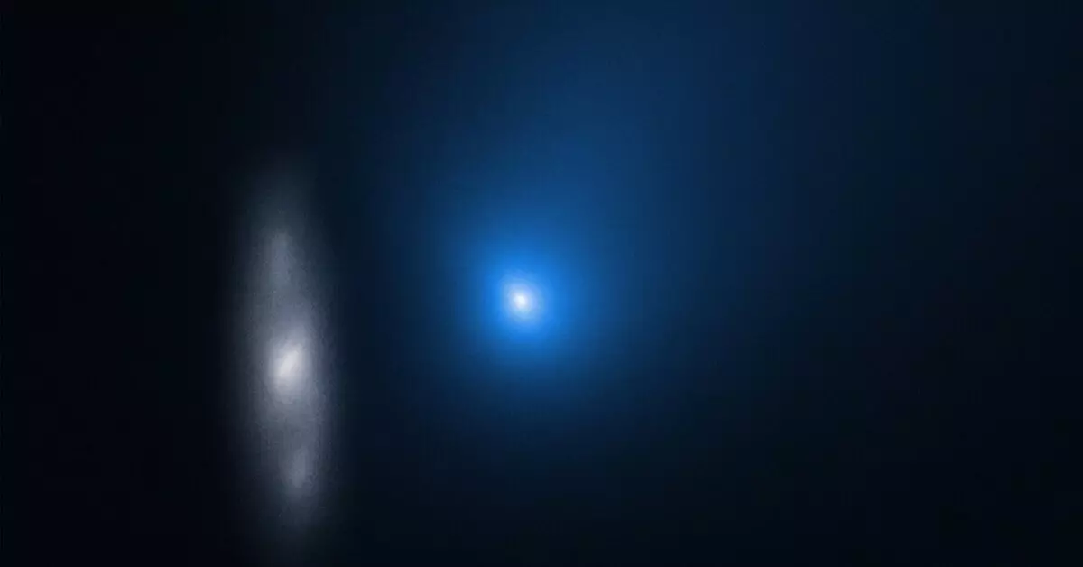 "Hubble" recebeu fotos incríveis do primeiro cometa interestelar