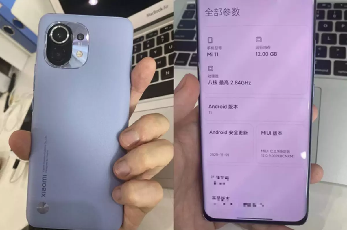Xiaomi Mi 11 dukket opp på offisielle rendering og levende bilder 184450_3