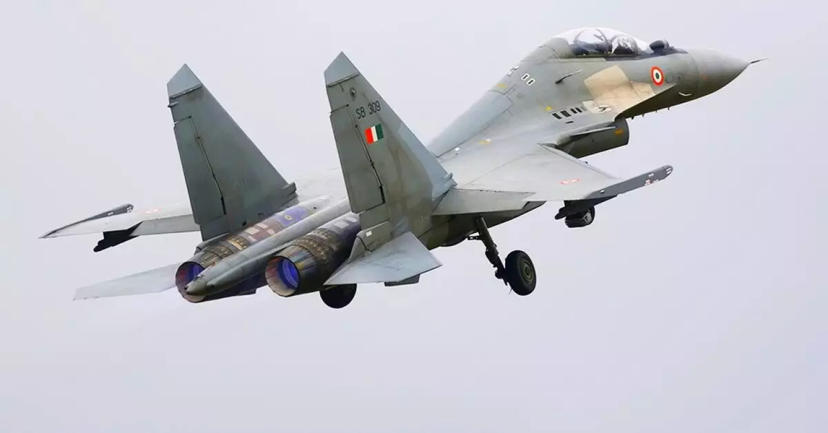 Den russisk-indiske raketten ble lansert med SU-30