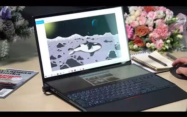 Saya selalu ambil dengan saya ... monitor kedua! Ikhtisar ASUS ZENBOOK PRO DUO 2142_9