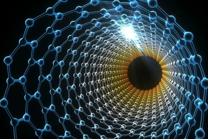 Skoltech kreis flekseblan travideblan konduktoron de nanotubes