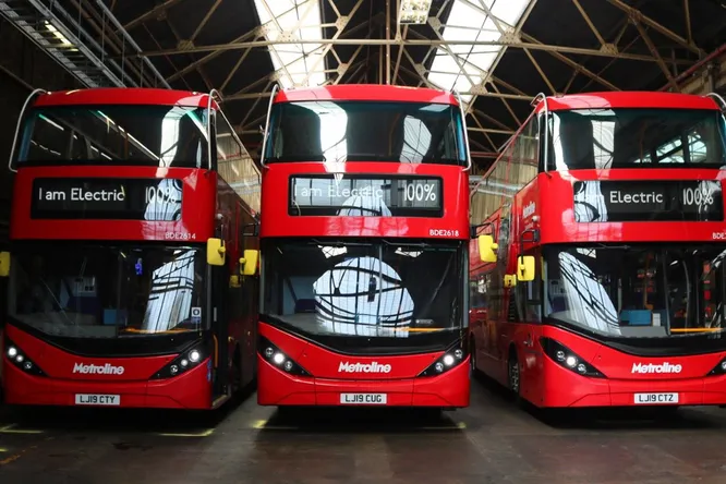 Escucha cómo sonará los autobuses eléctricos de Londres.