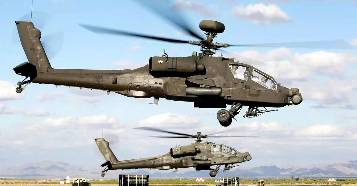 Ukraina on aseistettu American "APACHES"