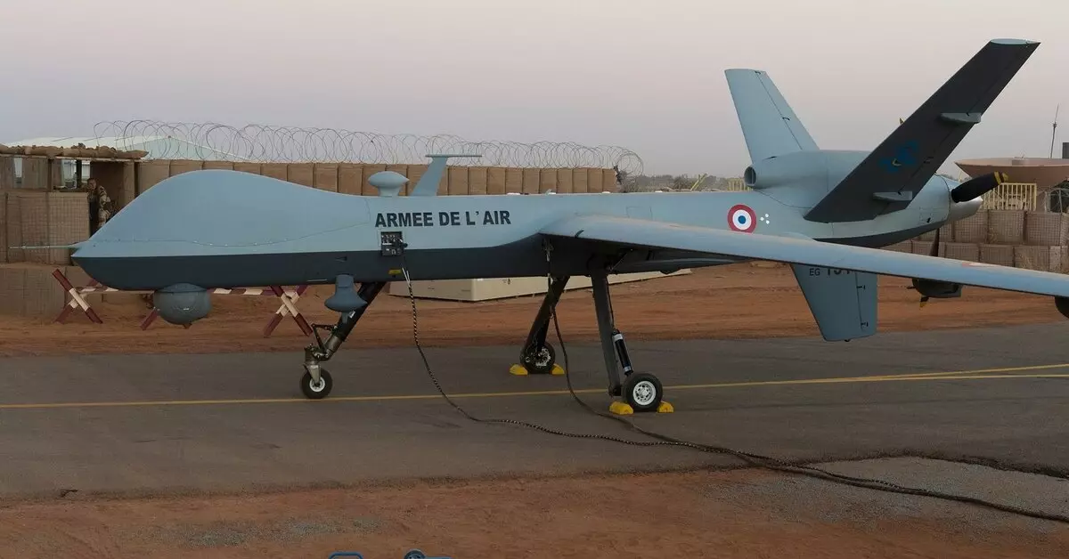 Ufaransa kwanza alitumia drone ya vita kwa madhumuni