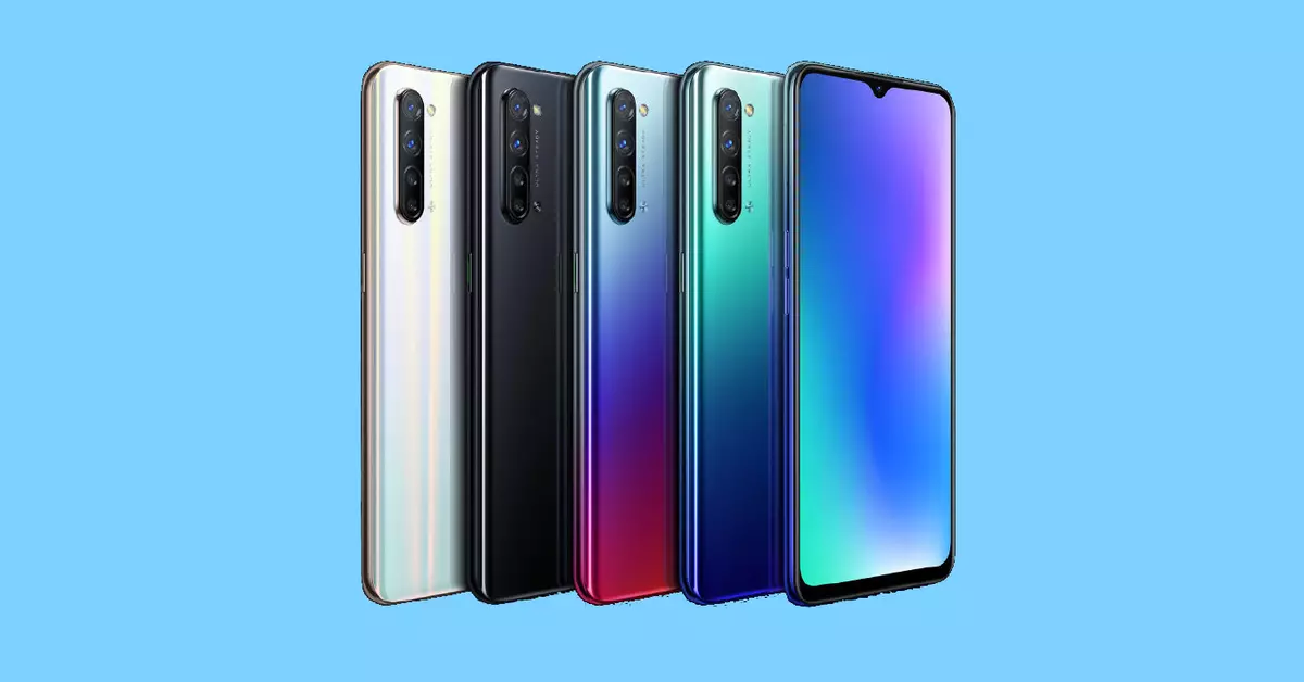 Oppo Reno3 стана првиот паметен телефон во светот на димензијата MediaTek 1000