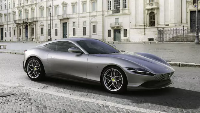 Ferrari presented a new sports car