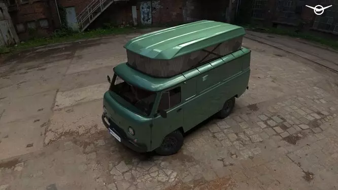 UAZ can release a house on wheels on the basis of 