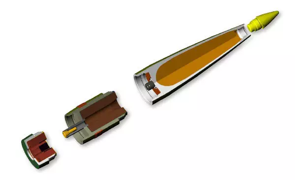 Qauv V-Lap Projectile ntaus ntawv