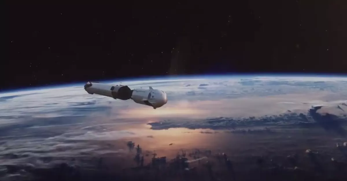 SPACEX zeigte der ISS-Crew Dragon-Animation