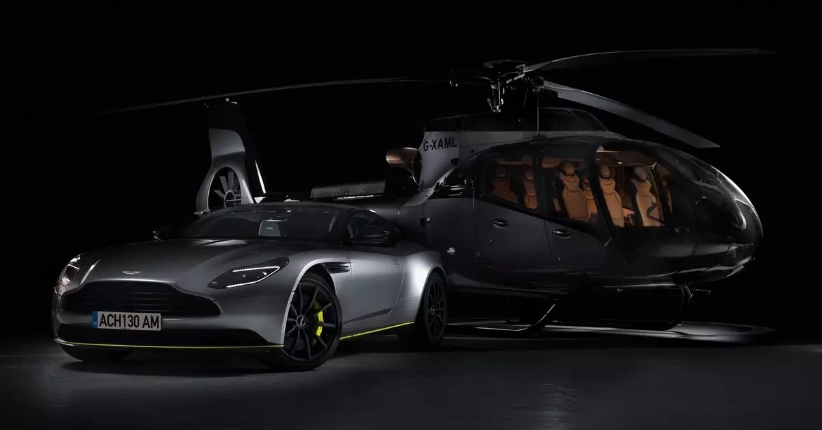 Aston Martin präsentierte seinen ersten Hubschrauber