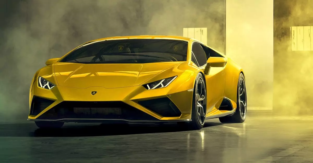 Lamborghini ji huracan-rwd rahijmendek paş-wheel çêkir