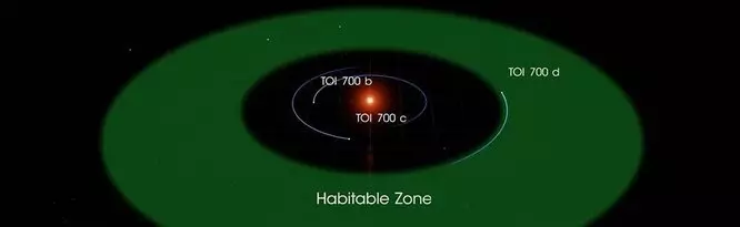 TOI 700D - planète distante dans la zone d'habitabilité 2969_2