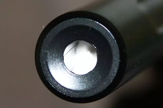 What is the muzzle chamfer on the rifle trunks 30172_2