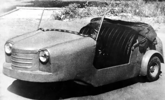 SMZ C-1L (1951, prototype). It moaiste prototype, it is jammer dat hy net yn 'e searje gie yn' e searje.