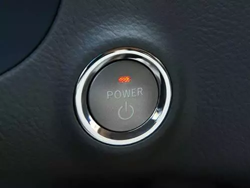 After pressing the POWER button, the engine does not start. But if you squeeze the gas pedal, the car will immediately go - on the electric motor