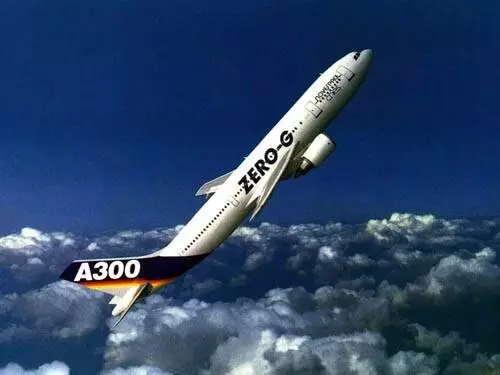 Airbus A300 אפס משמש לעתים קרובות לניסויים שונים תחת חוסר משקל.