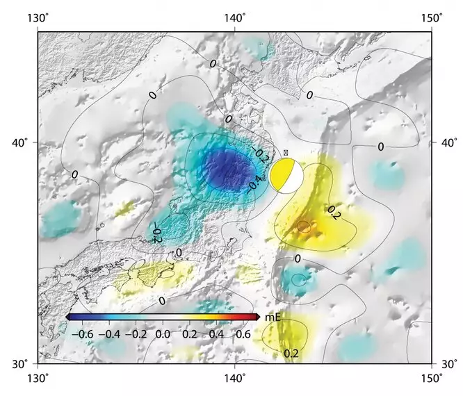 Vertikální gradienty gravitace pro kombinovaná data GOCE a Grace