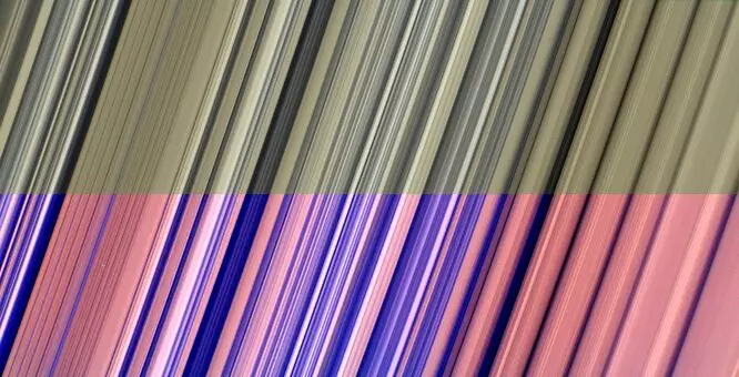 Unique color pictures of Saturn Rings from Cassini apparatus 326932_3