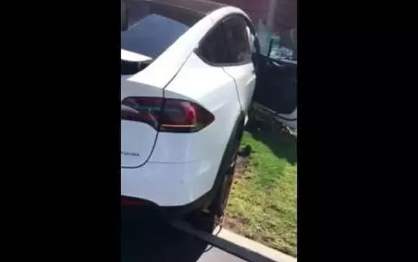 Rebeliunea mașinii: Tesla Crossover a ras magazinul 328623_6