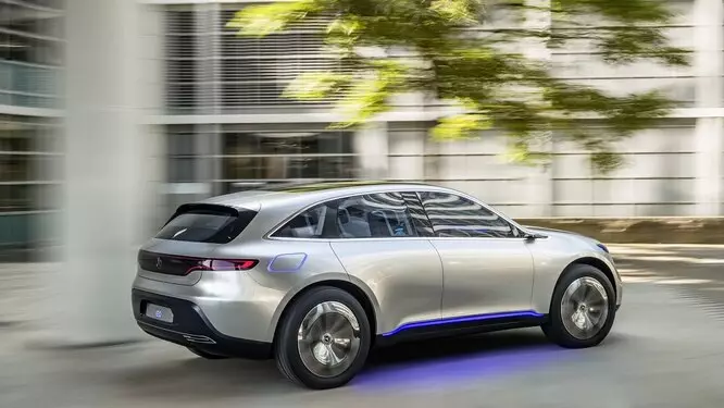 Mercedes öffnete den Vorhang der Geheimnisse über dem Elektroauto 333169_3