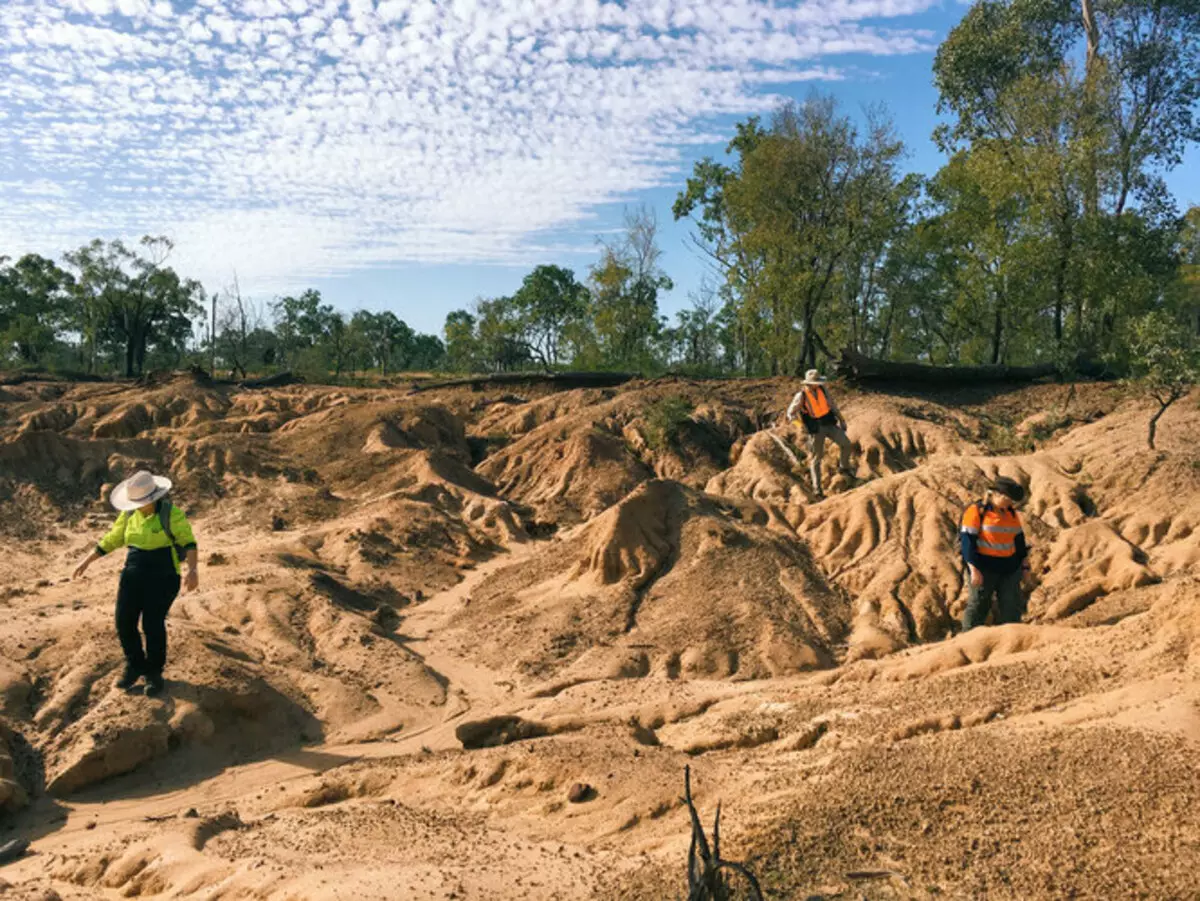 Iziphumo ezipapashiweyo zokufunda kwe-fossil kuhlala i-megafaun e-Australia, engabamelwane bokuqala kubantu belizwekazi