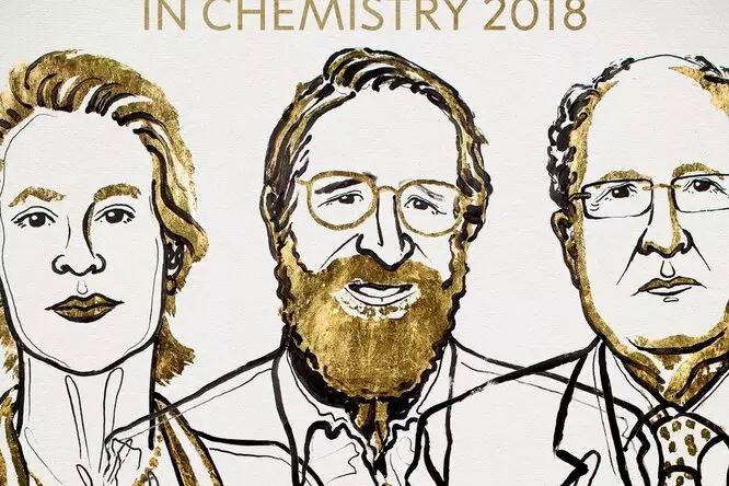 Umklomelo kaNobel ku-Chemistry unikezwa ukuziphendukela kwemvelo 335685_2