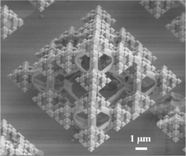 Silicon nitride structure.