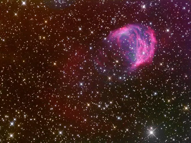 Recebi a primeira foto colorida da nebulosa da Medusa 337623_4