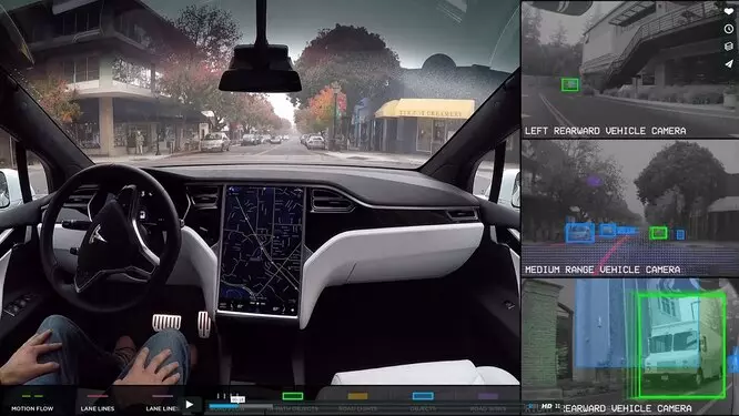 એક માનવીય કારની આંખો દ્વારા વિશ્વ: ટેસ્લા શું જુએ છે? 345890_3