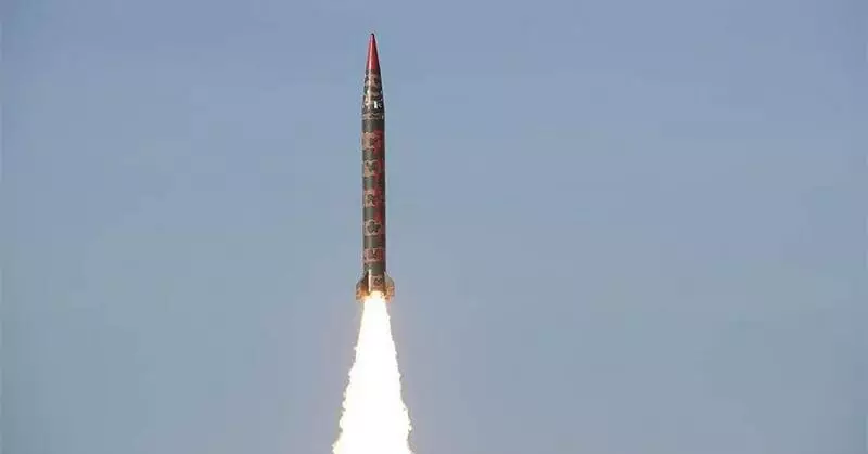 Pakistan je doživel, da bi nosil raketo jedrske bojne glave