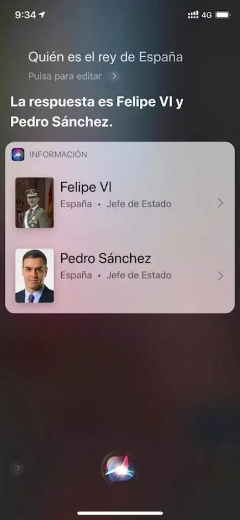 Siri ha a lemohe morena oa Spain 3661_3