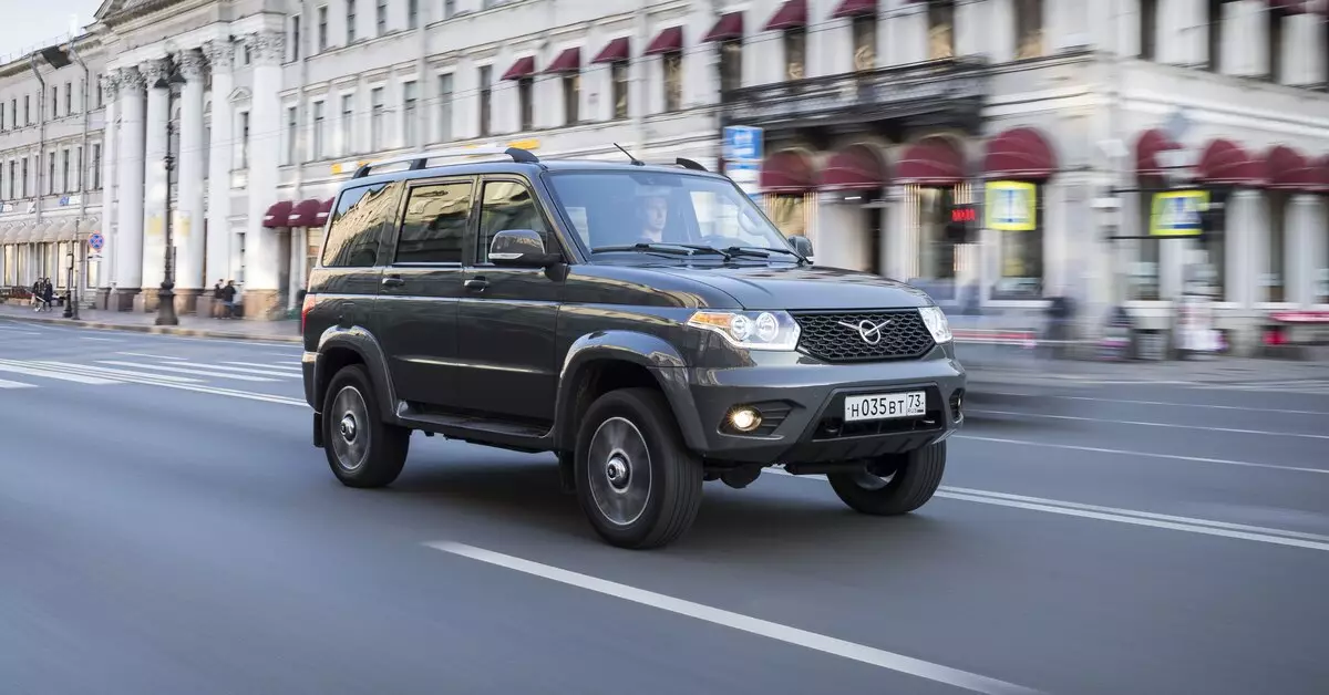 SUVS UAZ sal die turbine toerus