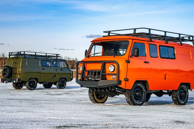 UAZ huet eng Expeditioun "Loaf" presentéiert