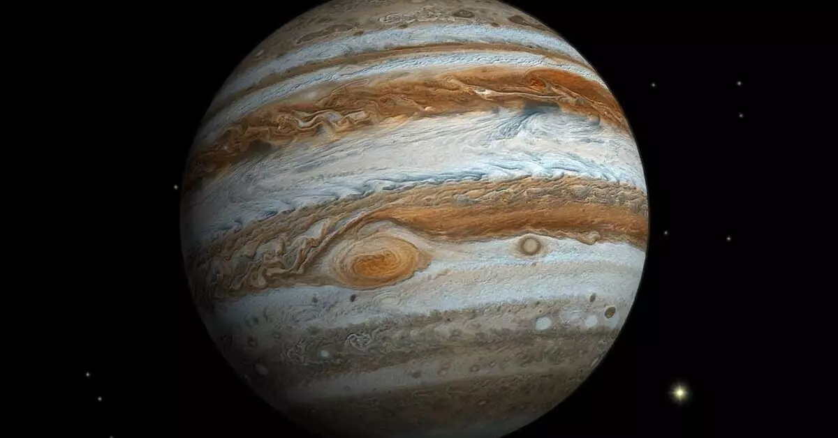 Granda ruĝa loko de Jupitero rezultis esti supervivo