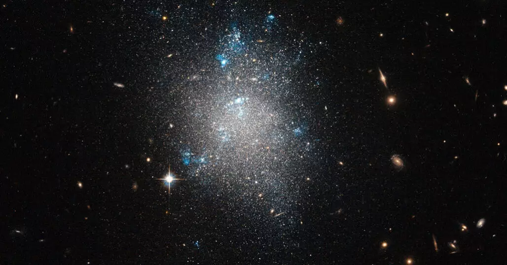 19 galaxies avec "désavantage" de la matière noire trouvée