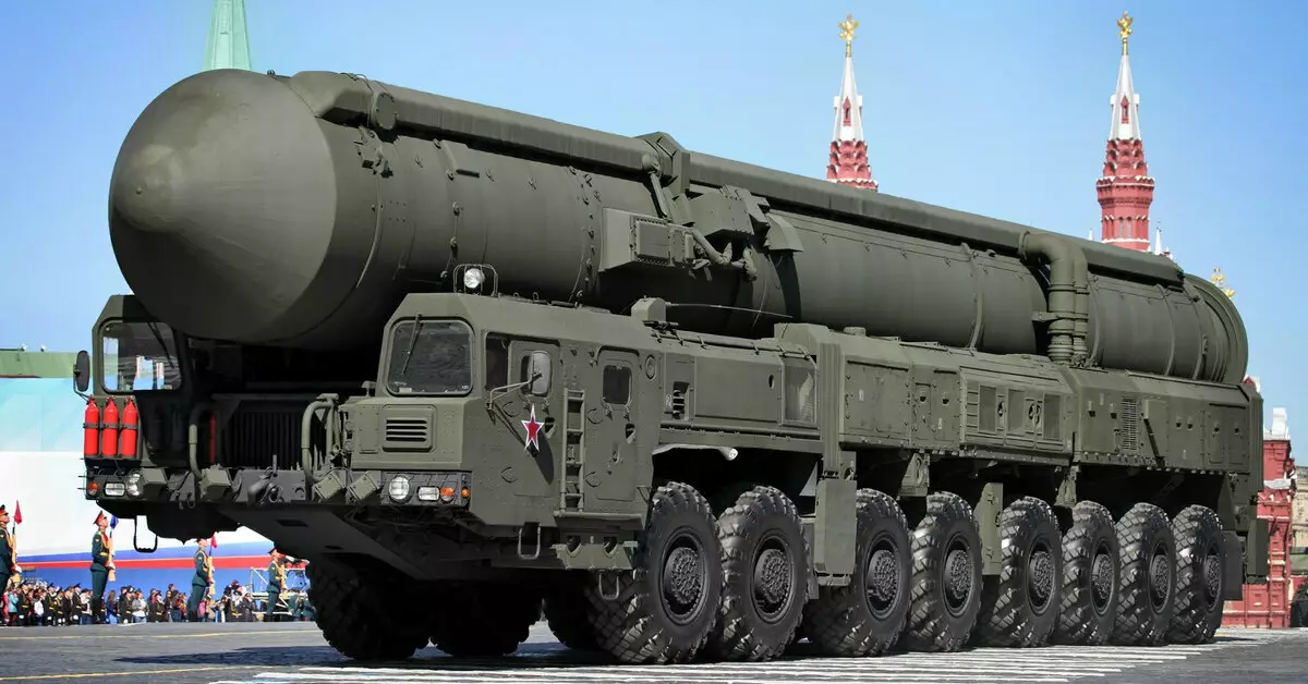 Sa Russia, usa ka pagsulay paglunsad sa usa ka Intercontinental missile